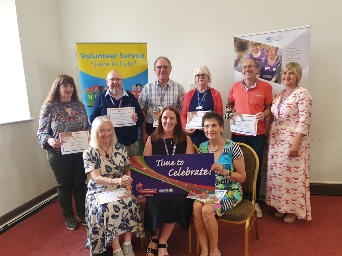 Kay Duffy (OBE) recognised for 25 years service - RVH Liver Support Group